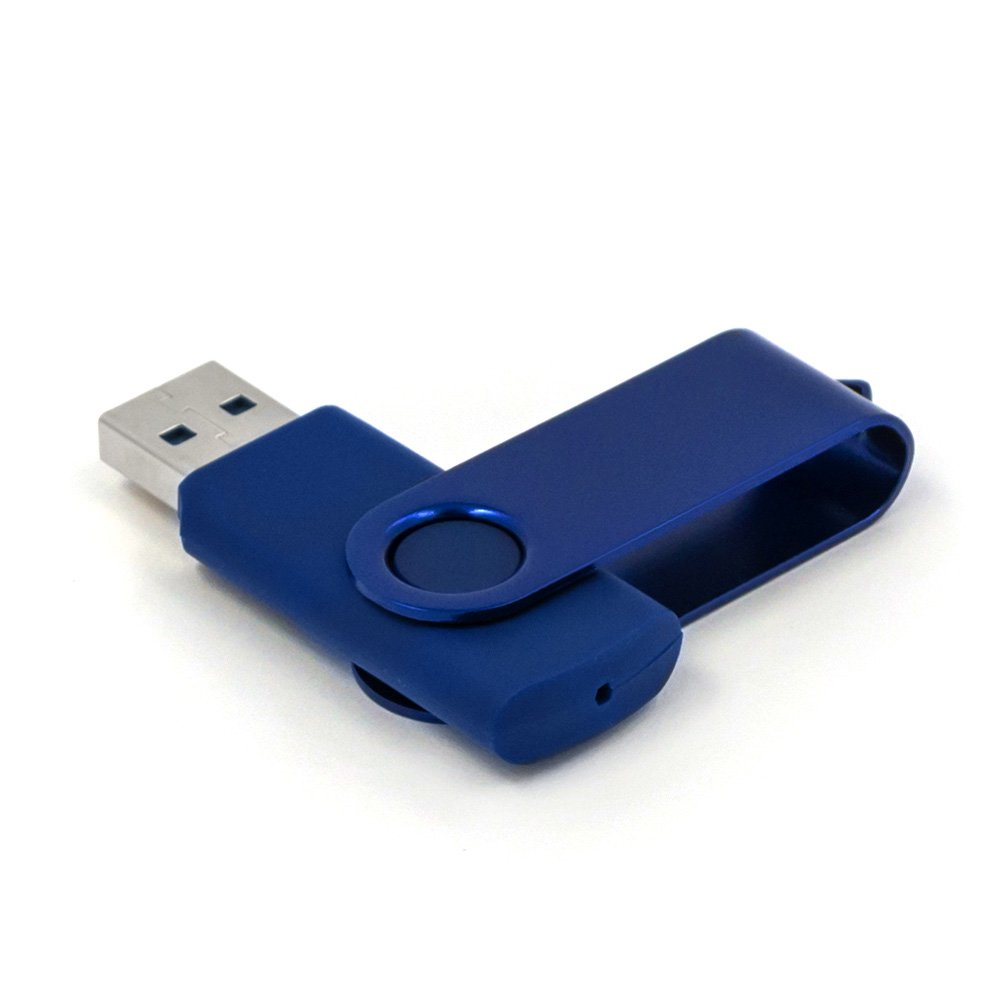 USB 3.0 флэш-накопитель 512 ГБ Mirex SWIVEL DEEP BLUE 512GB (ecopack)